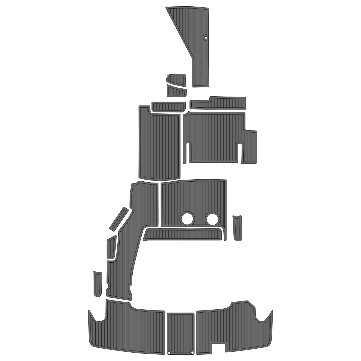 2005-2007 Formula 31 PC EVA Foam Boat Flooring Cockpit Floor Pad – HJDECK