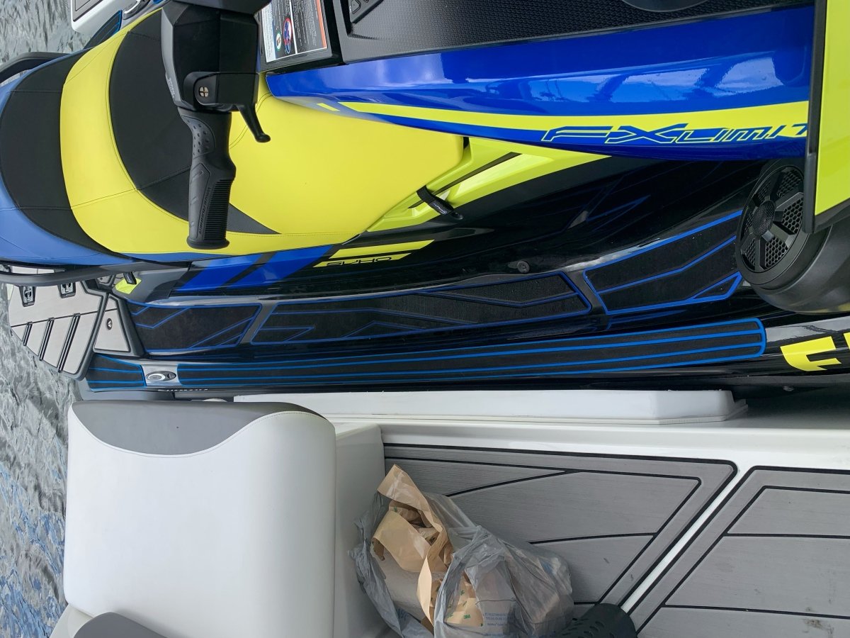 HJDeck Delivers Custom Gunnel Traction Pads for a 2022 Yamaha FX SVHO ...
