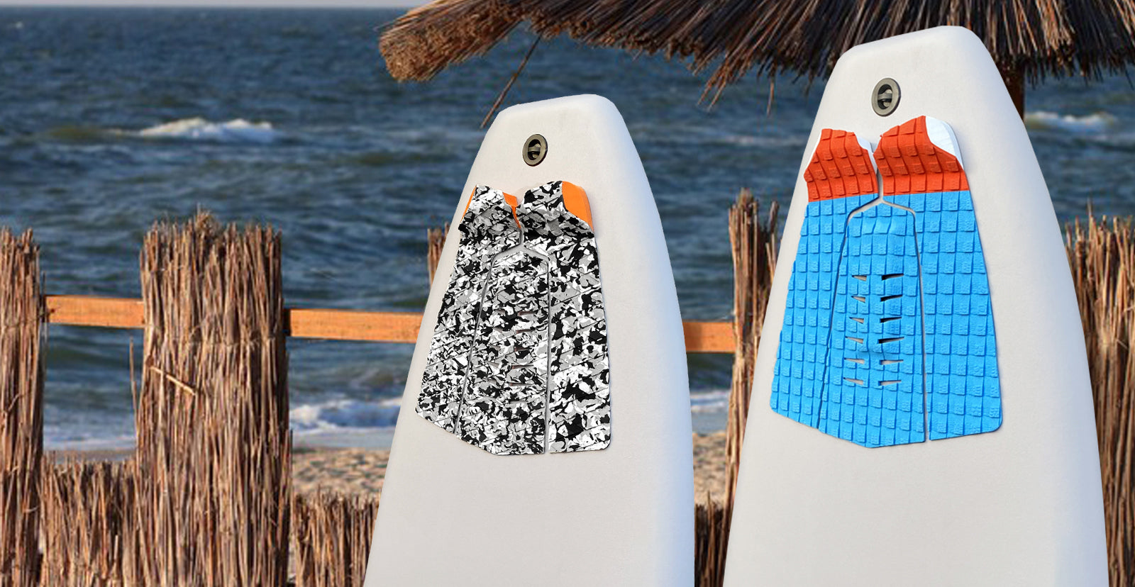 Premium Surf Traction Pads | Non-Slip EVA Deck Grip & Mixed Groove ...