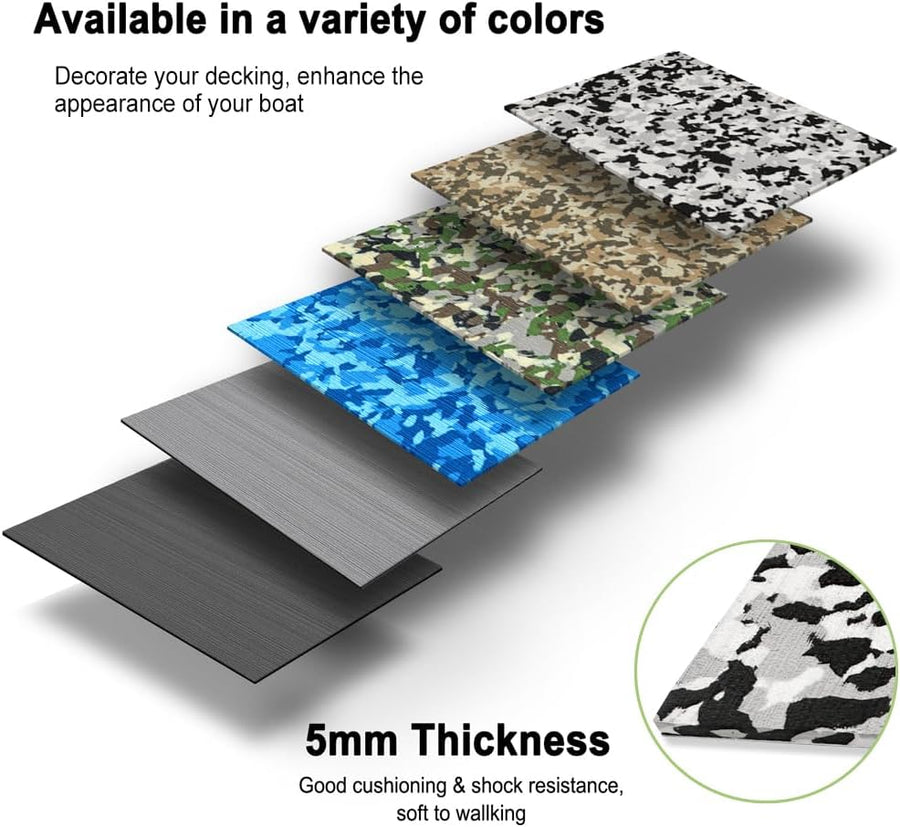 EVA Foam Boat Flooring | Marine Non Skid Adhesive Sheets – HJDECK