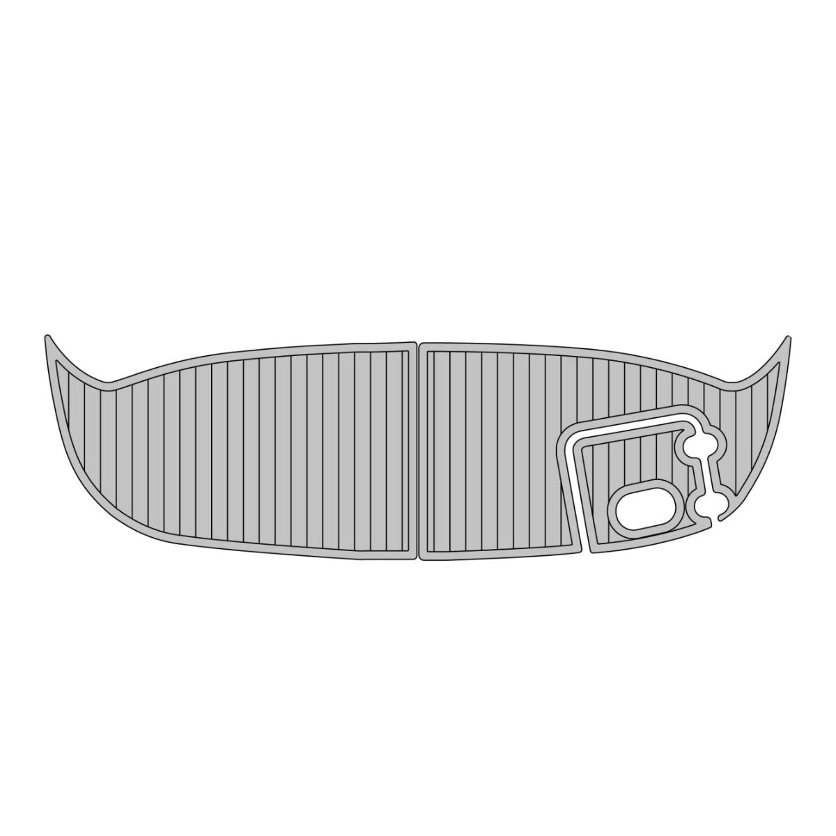 Four Winns Horizon 260 Swim Platform Pad Boat Flooring Kits – HJDECK